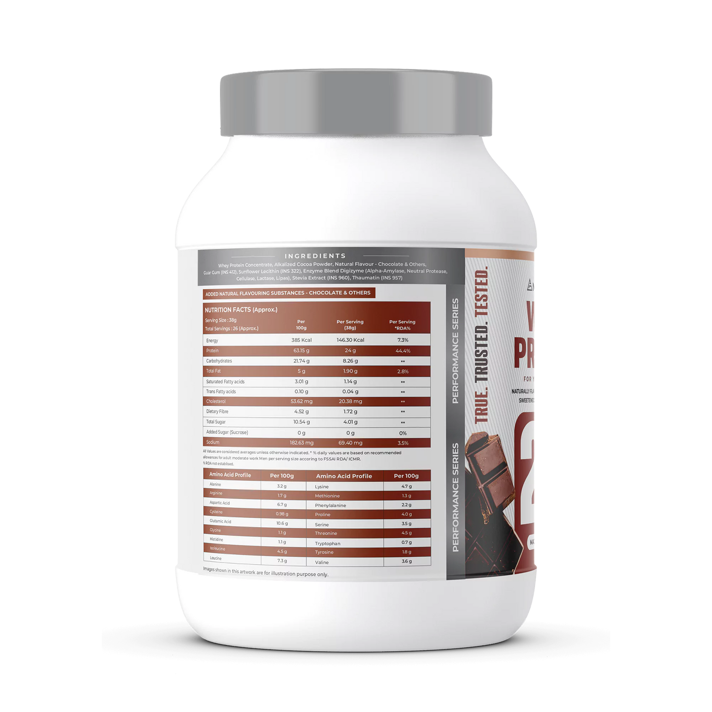 100% Natural Whey Protein Max – naturaltein