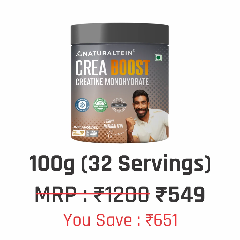 CREA BOOST Creatine Monohydrate – naturaltein